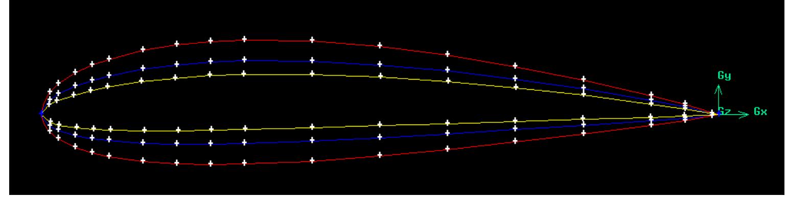 - 12: models of naca 2408, naca 2412, and naca 2418 in