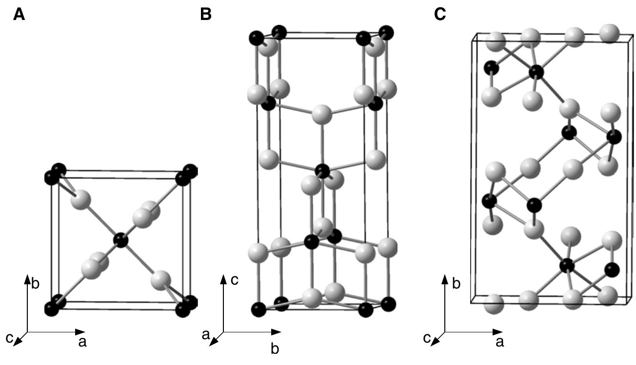 Different Polymorphs Of Tio2 A Rutile B Anatase And