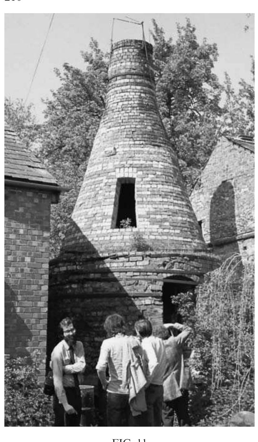 The updraught kiln at the winchcombe pottery gloucs.) as