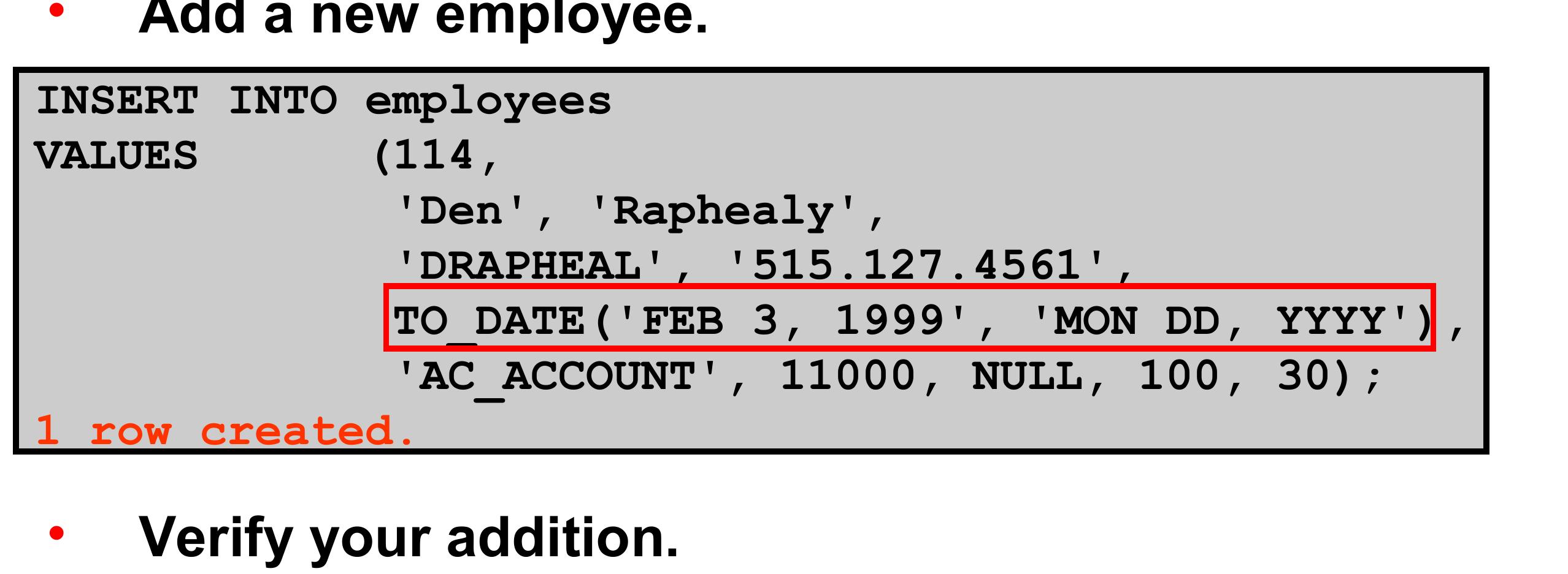 Figure 3 - Manipulating Data