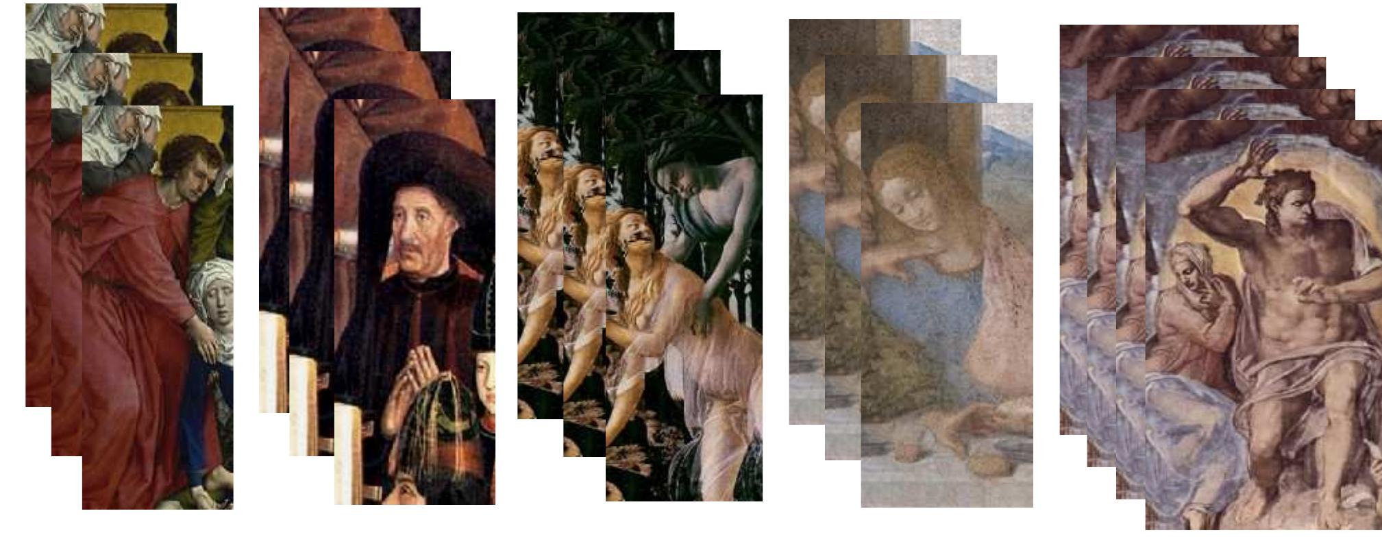 Figure 4 - (Eng) Leonardo's Last Supper and the three layers