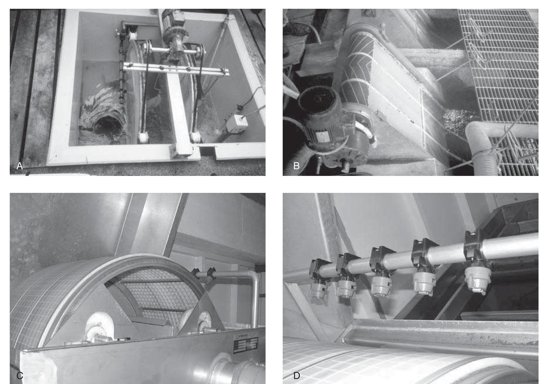 3 different types of rotating filter with automatic