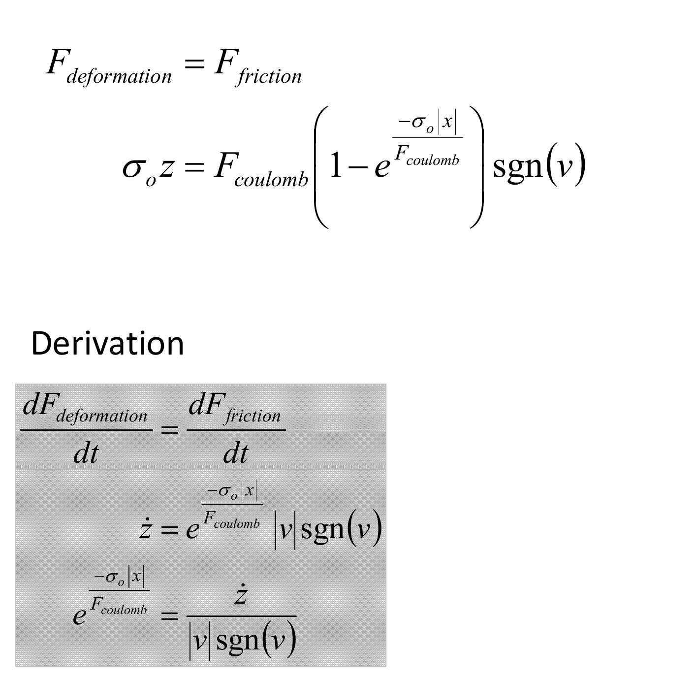 Figure 24 - Tire Modeling Lateral and Longitudinal Tire