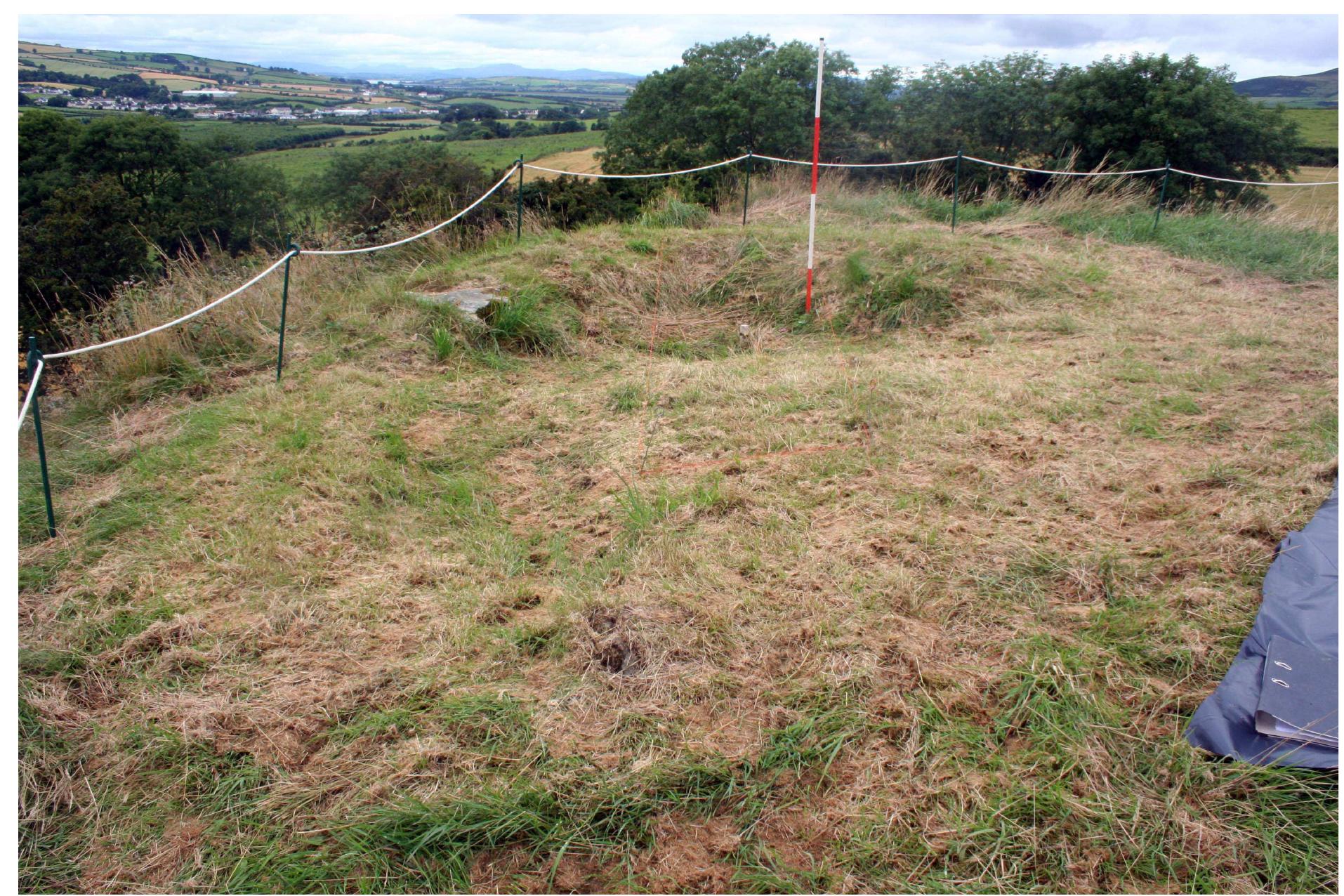 Photo 6: trench 4 in advance of excavation, from east,