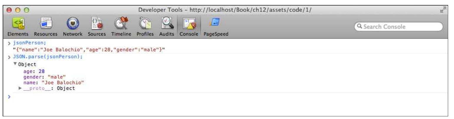 -7 converting a json string to a javascript object. this
