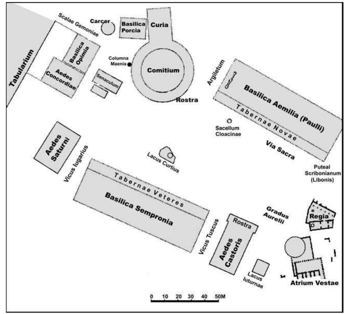Figure 4 - from "The Urban Praetor's Tribunal in the Roman