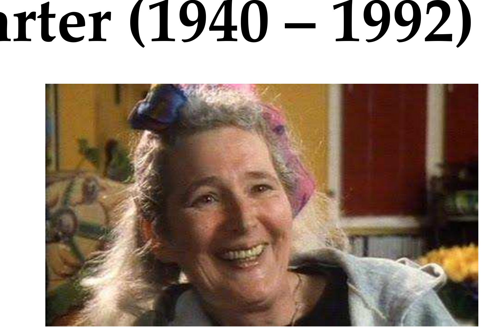 Figure 1 - Introduction to Angela Carter & The Bloody