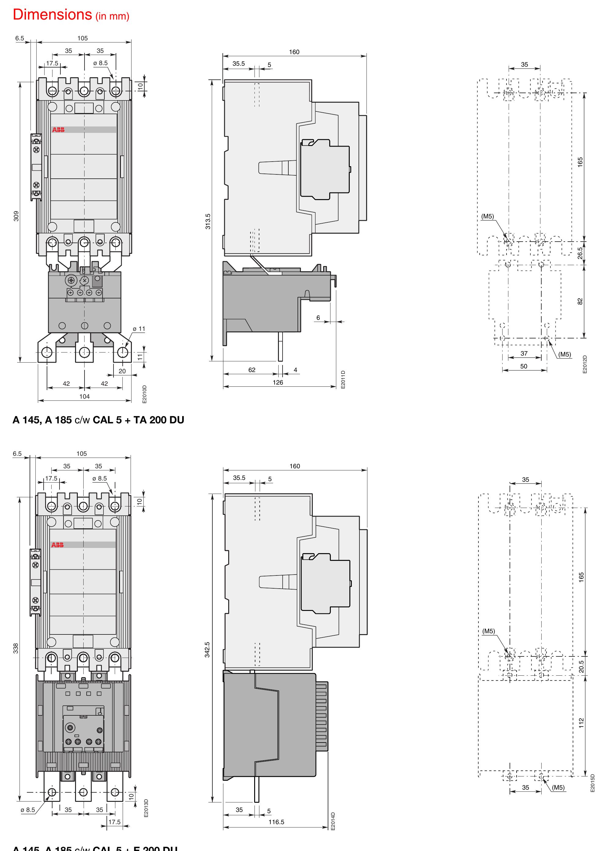 Detailed dimension drawings available in dxf and pdf