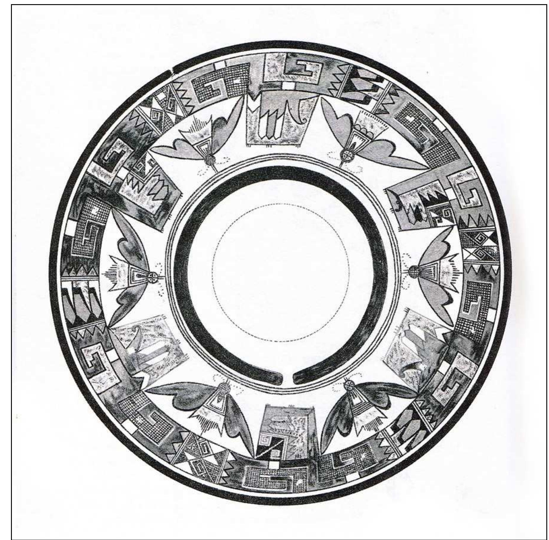 Figure 18 - The Mothman of Pottery Mound: the Use of Sacred