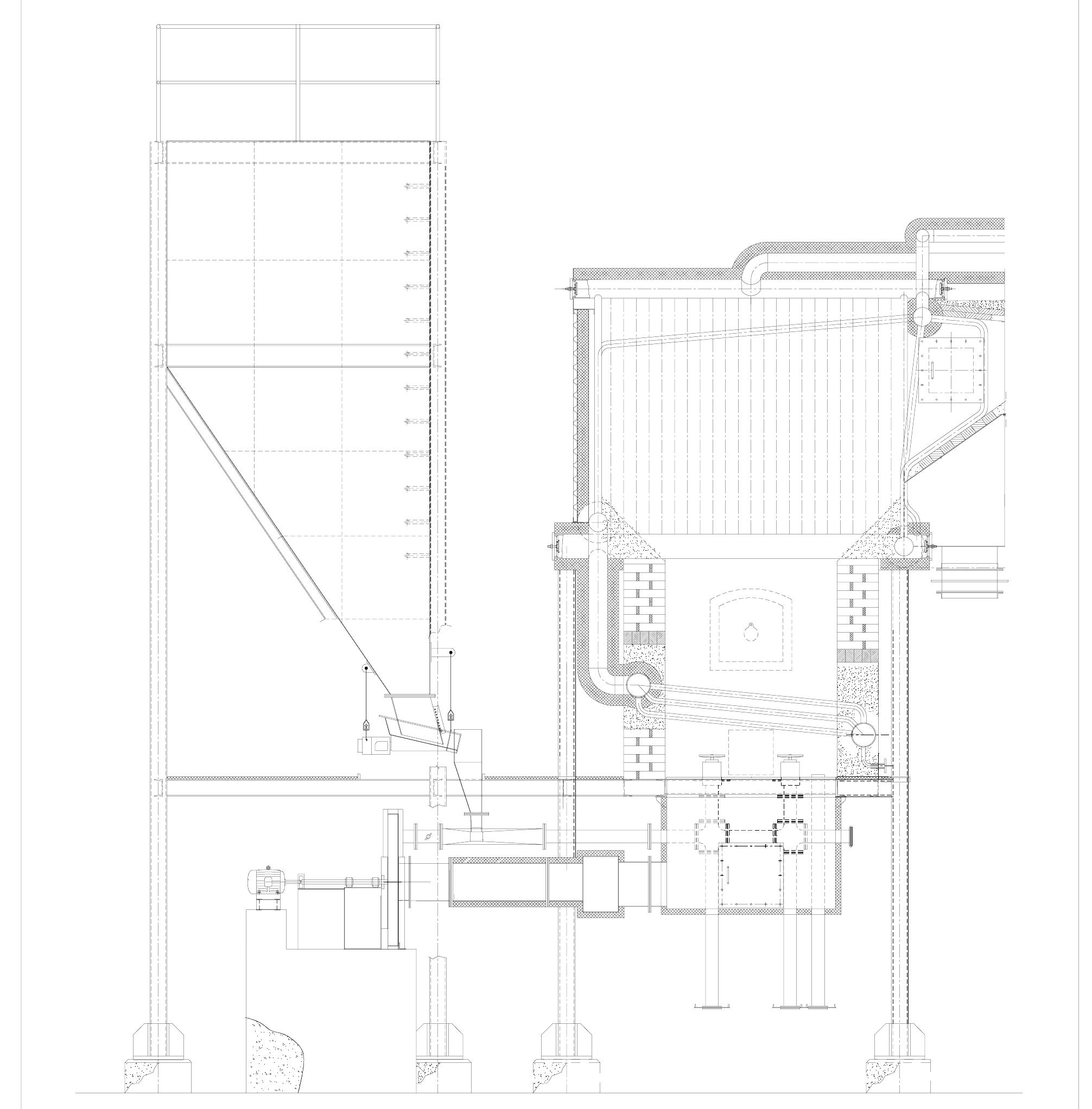 Figure 3 - DESIGN OF FLUIDISED BED COMBUSTION BOILERS FOR