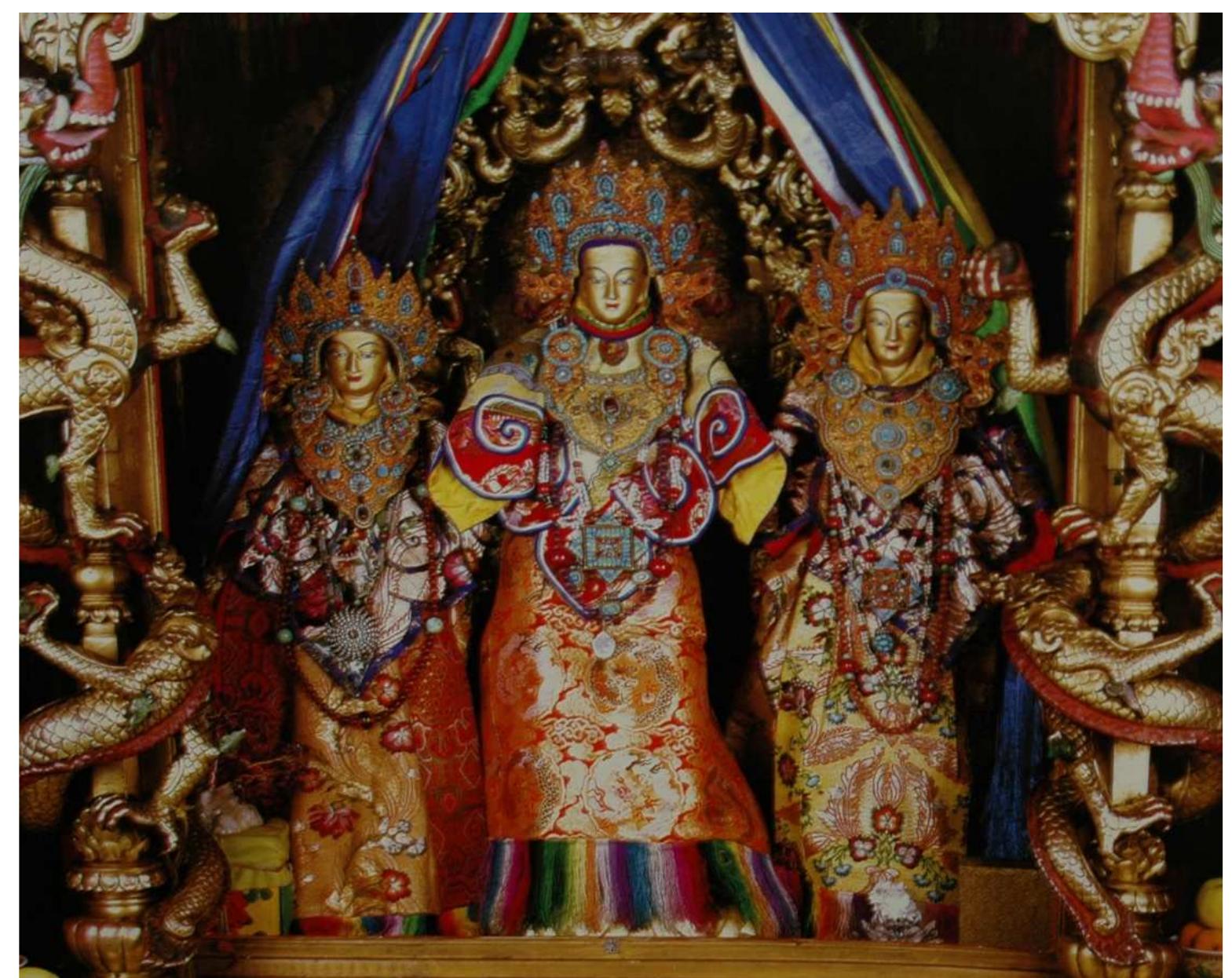 The ’phags-pa lokesvara icon. principal statue of the potala