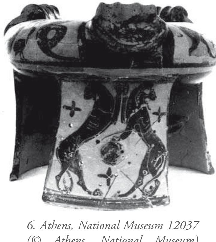Figure 8 - The tripod pyxis in Attica and Boetia: Early