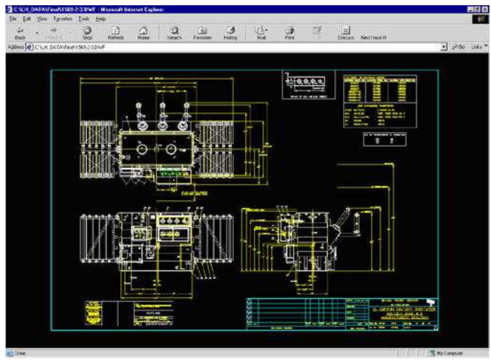 138/12kv transformer physical outline drawing