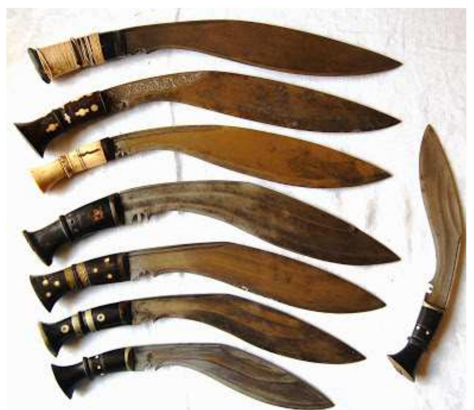 Figure 3 - from The Kukri (Khukuri) Knife of the Gurkhas; A
