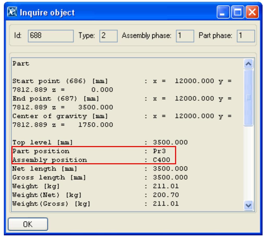 You can also change the assembly number of any one part