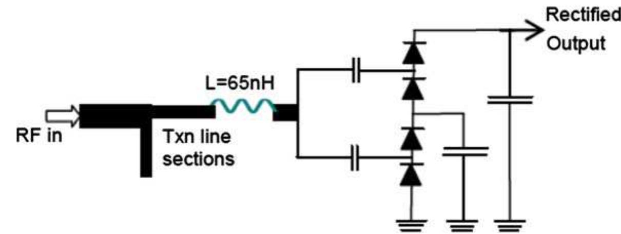 Voltage Doubler Rectifier Circuit For High Rf Power In This