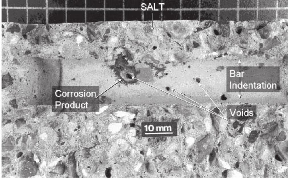 13 corrosion initiation evident from the corrosion product