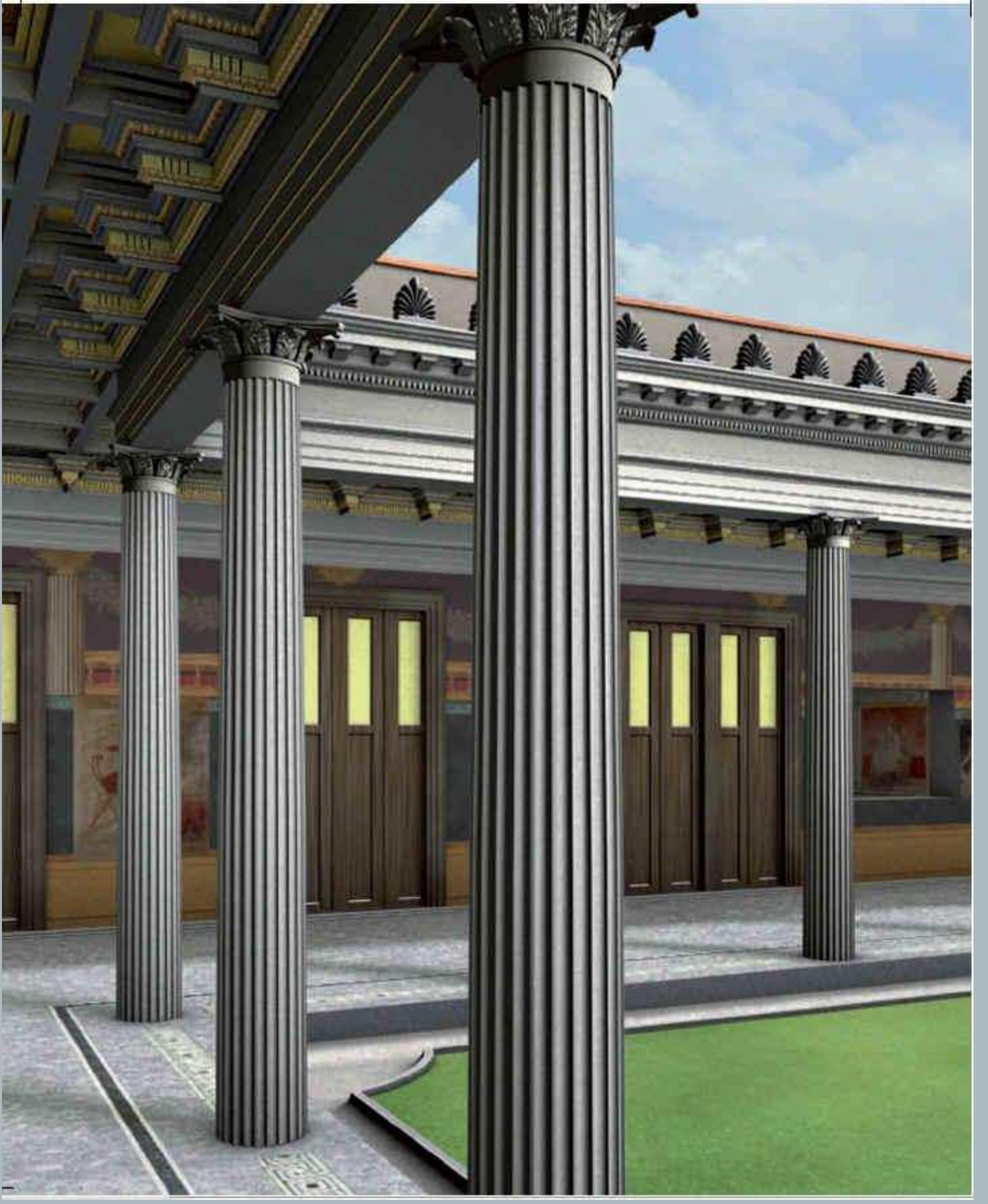 Figure 1 - "Roman Frescoes from Boscoreale. The Villa of