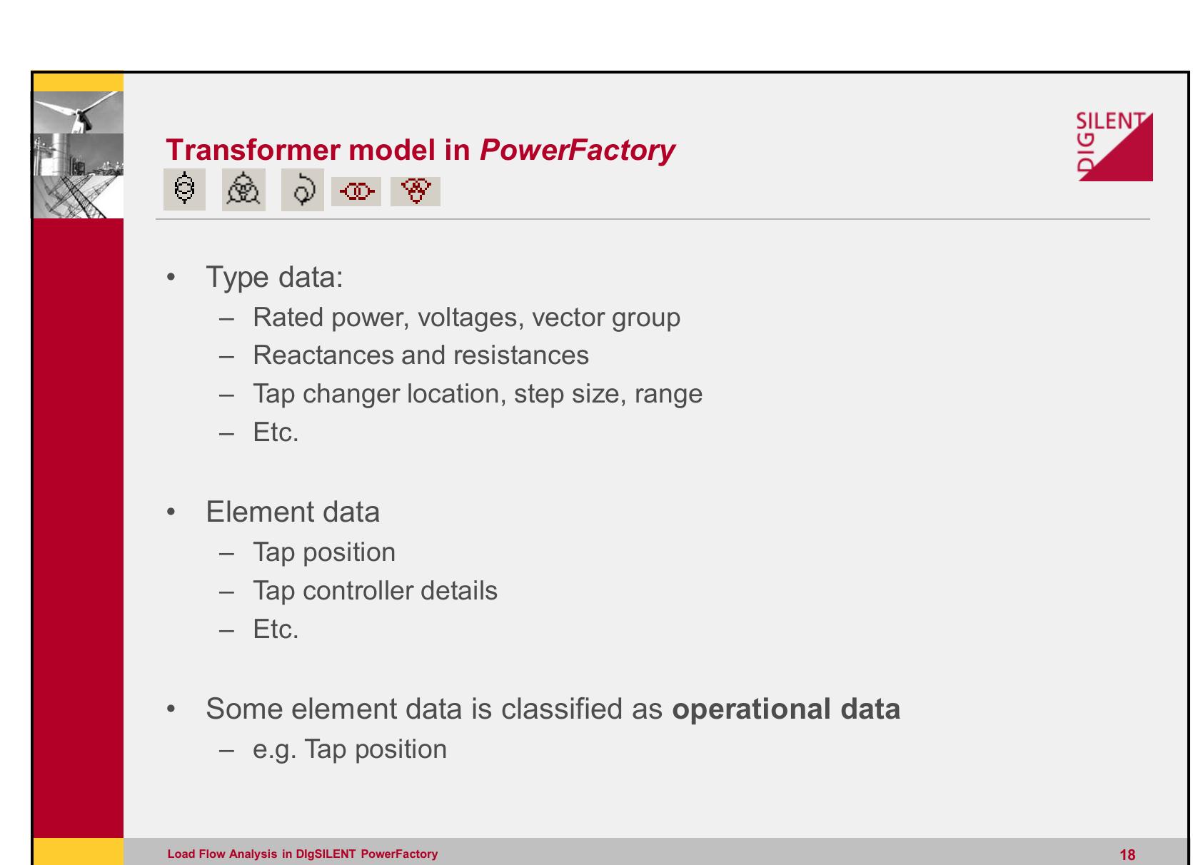 Figure 24 - Load Flow Analysis in DIgSILENT PowerFactory