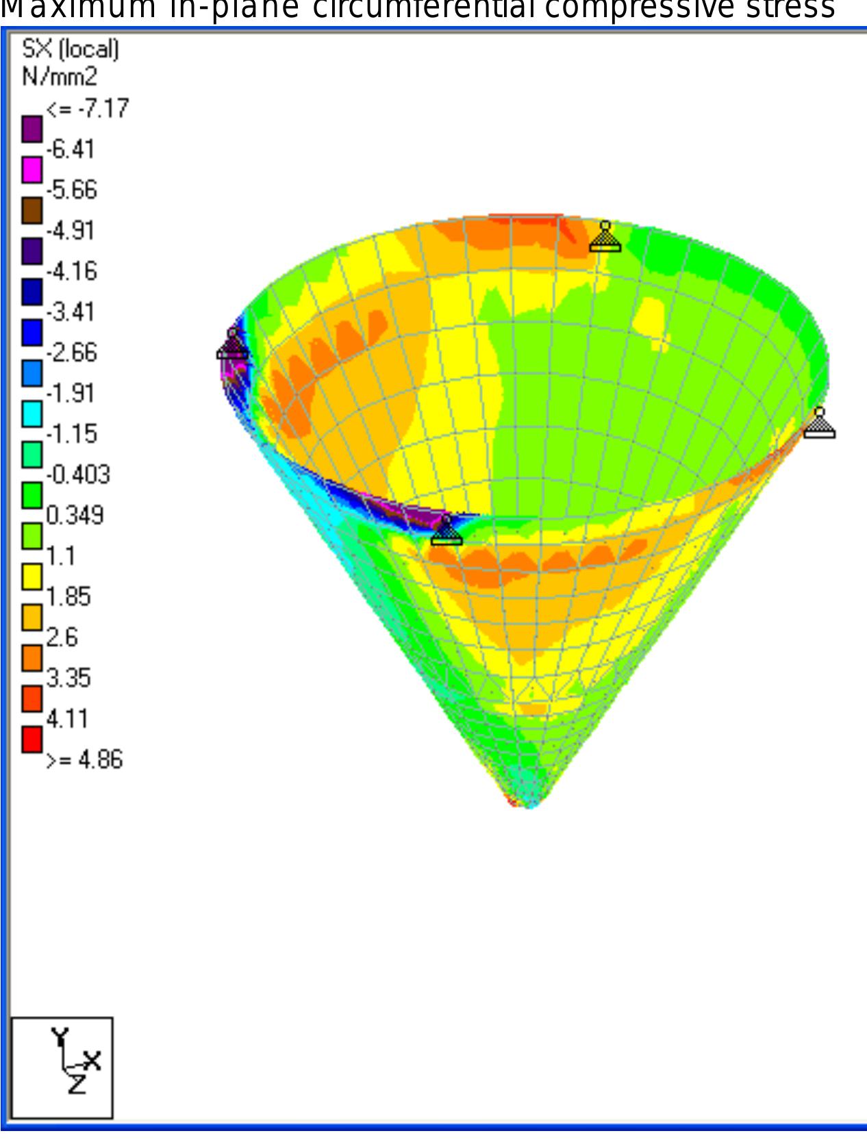 Figure 24 - STRUCTURE CALCULATION SHEET FOR SILO