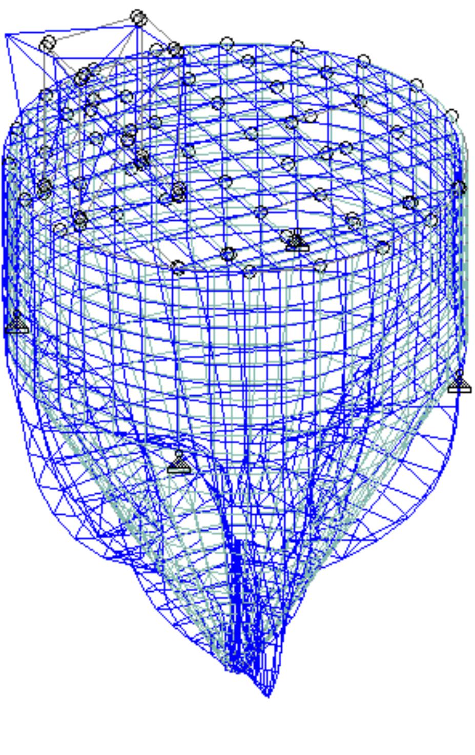 Figure 34 - STRUCTURE CALCULATION SHEET FOR SILO