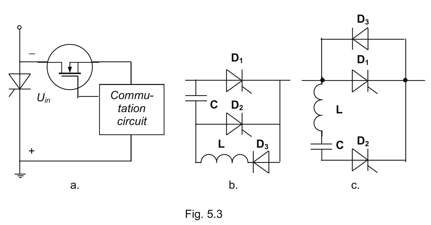 Another example of a commutation circuit is shown in fig.