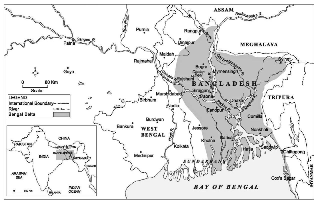 Figure 1 - from The Bengal Delta: Ecology, State and Social