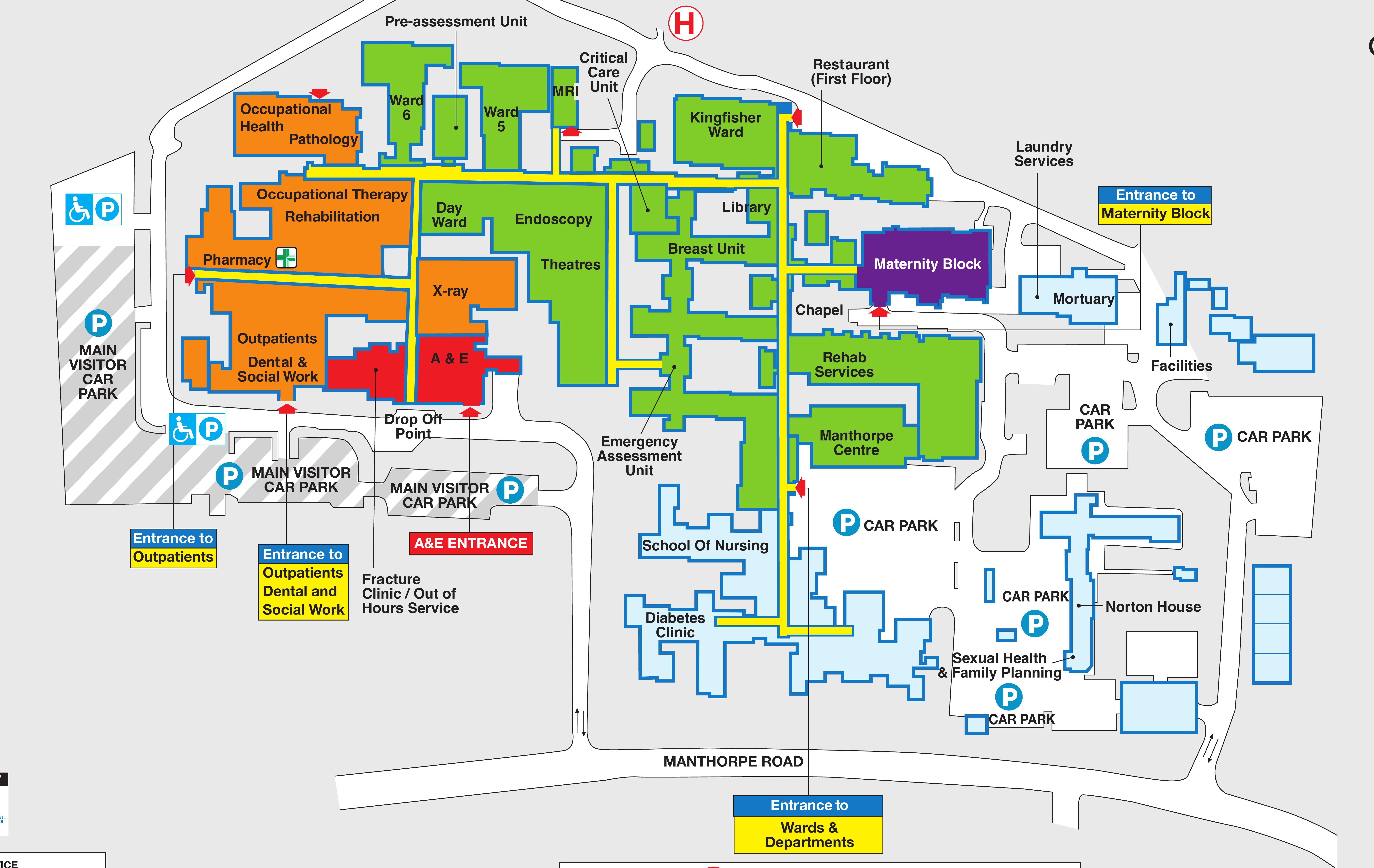 Figure 1 - Grantham and District Hospital