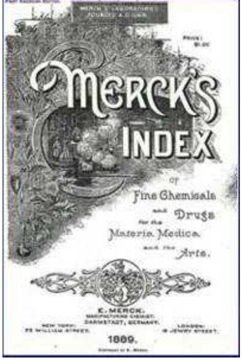 Figure 1 - from The Merck Index, an encyclopedia of