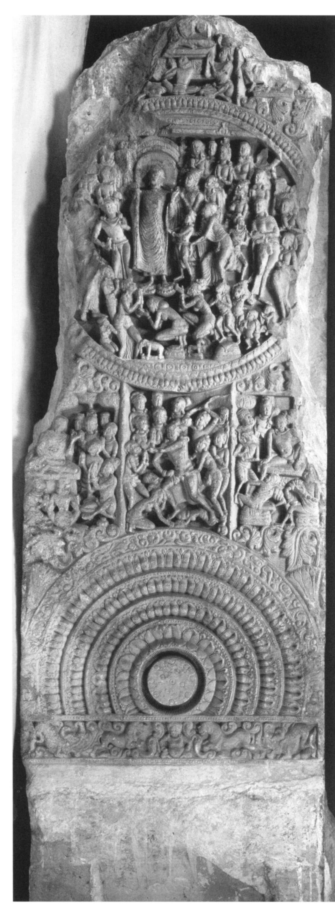 Third-phase rail pillar (inner face) from the amaravati