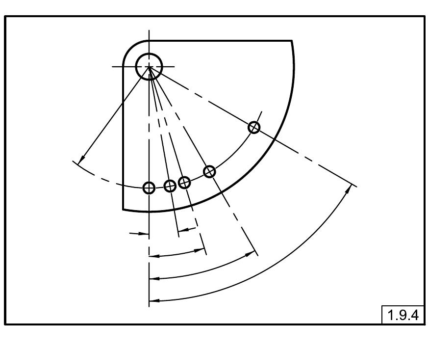 -52 polar coordinate dimensioning