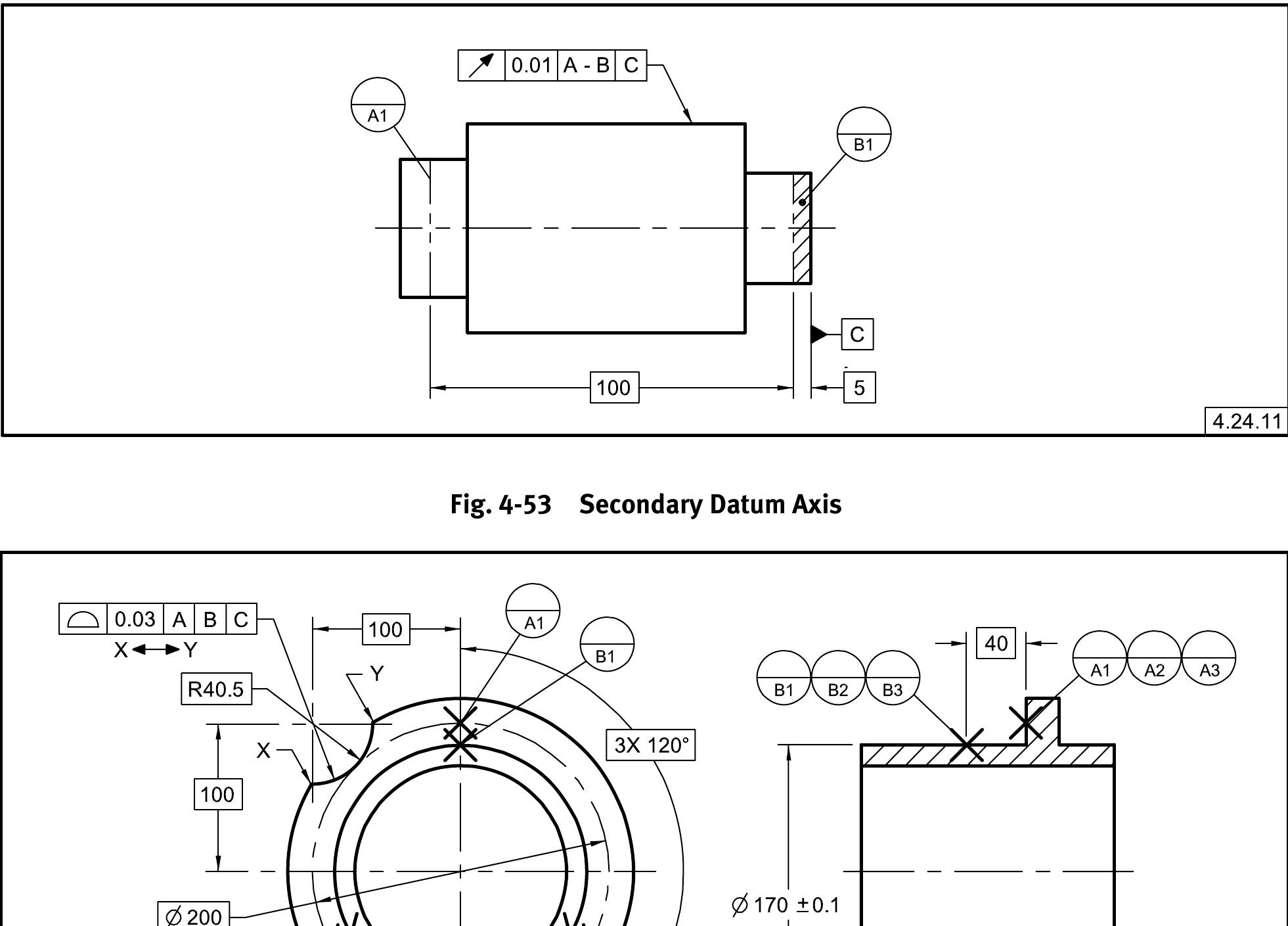 Figure 141 - A N I N T Dimensioning and Tolerancing
