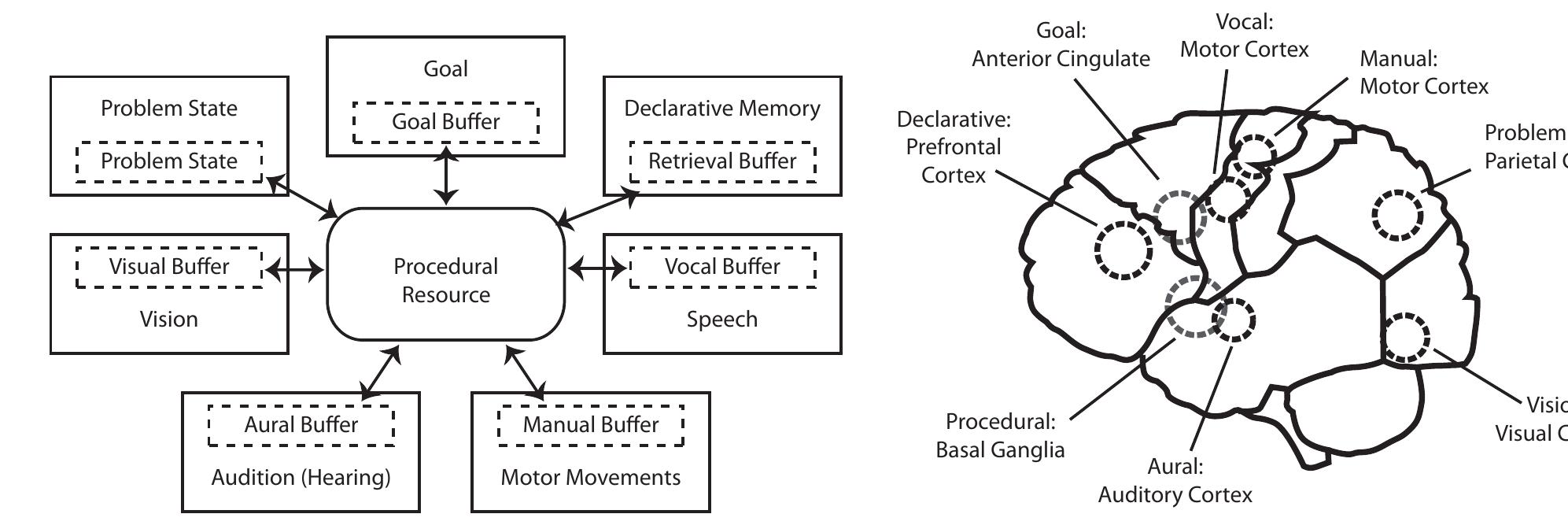 2. the mind’s resources and their associated brain regions
