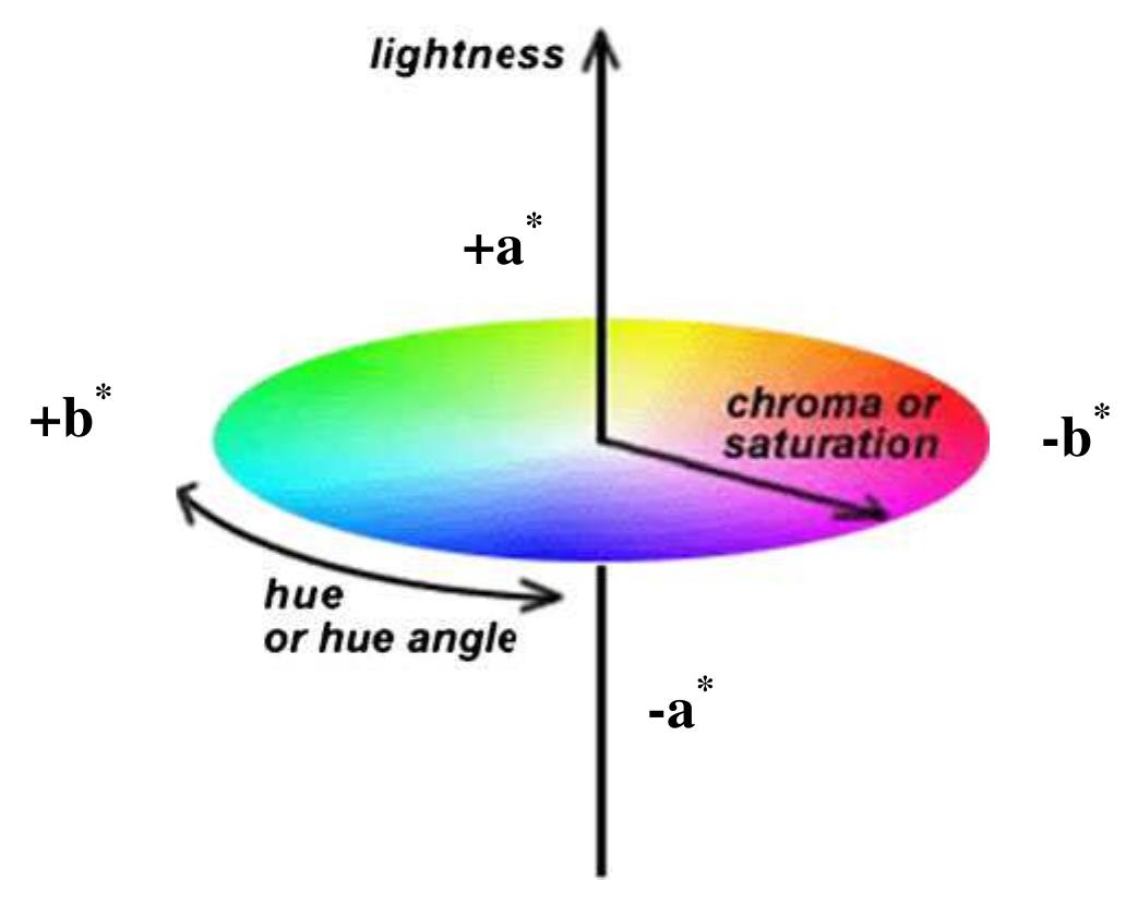 _ cielab colour space