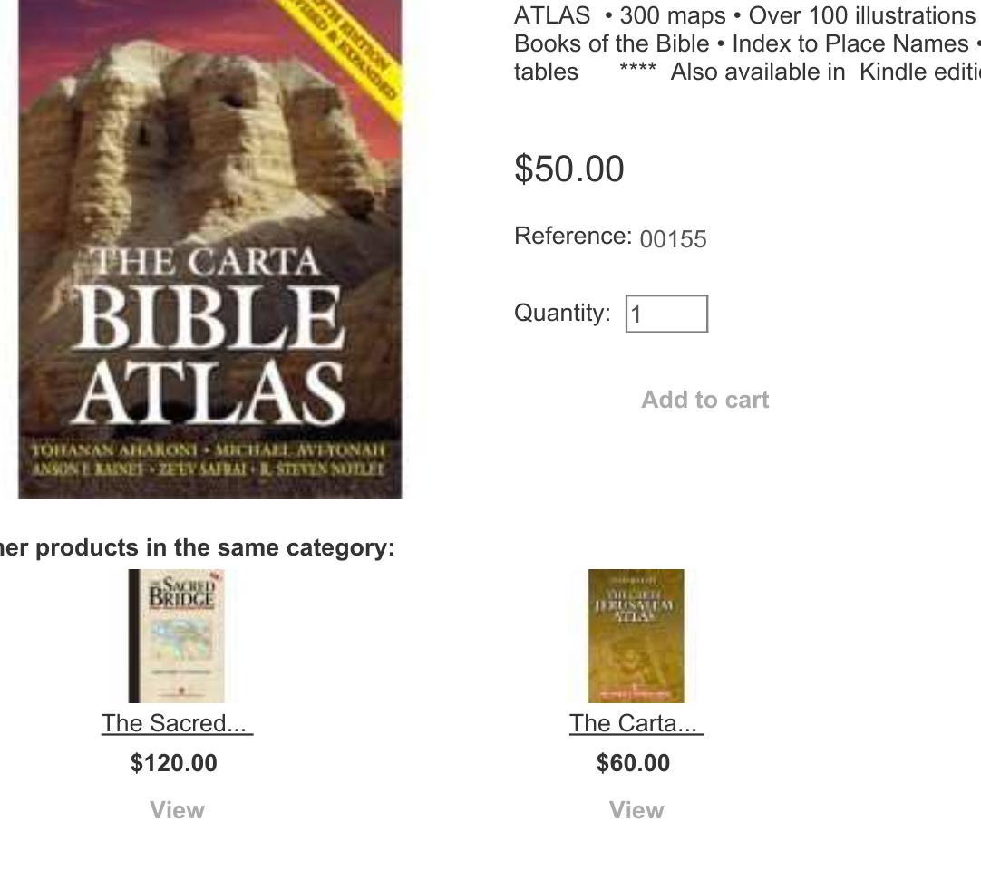 (PDF) The Carta Bible Atlas - 5th Revised and Updated (w/ Y. Aharoni, M ...