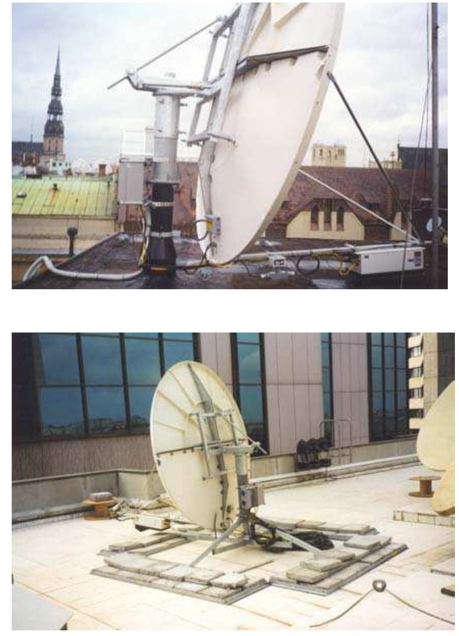 The most common causes for antenna deflection and resulting