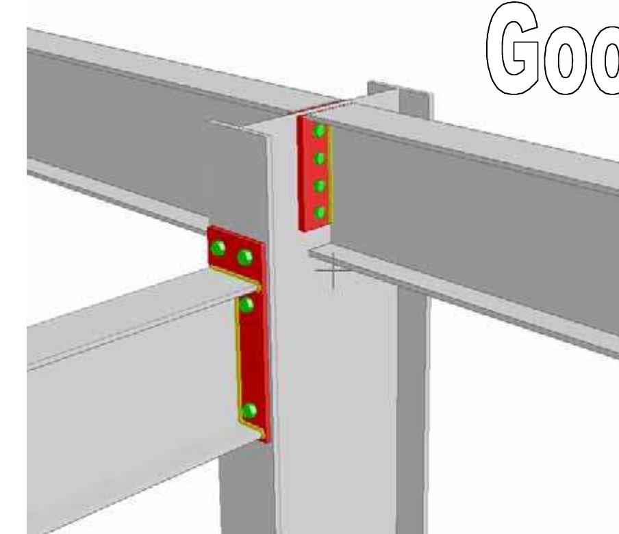 Figure 107 - DESIGN OF STRUCTURAL CONNECTIONS TO EUROCODE 3