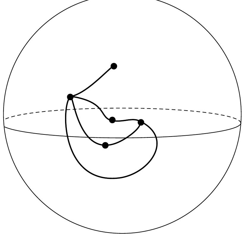 5 a graph on the sphere. discrete mathematics demystified