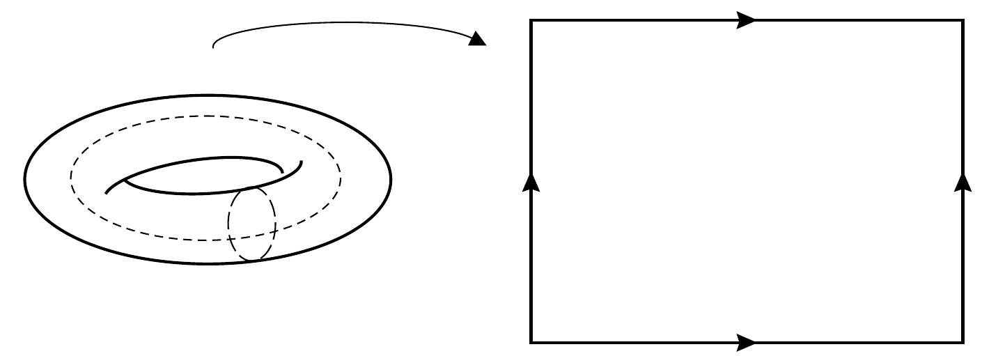 22 the torus as a rectangle with identifications.