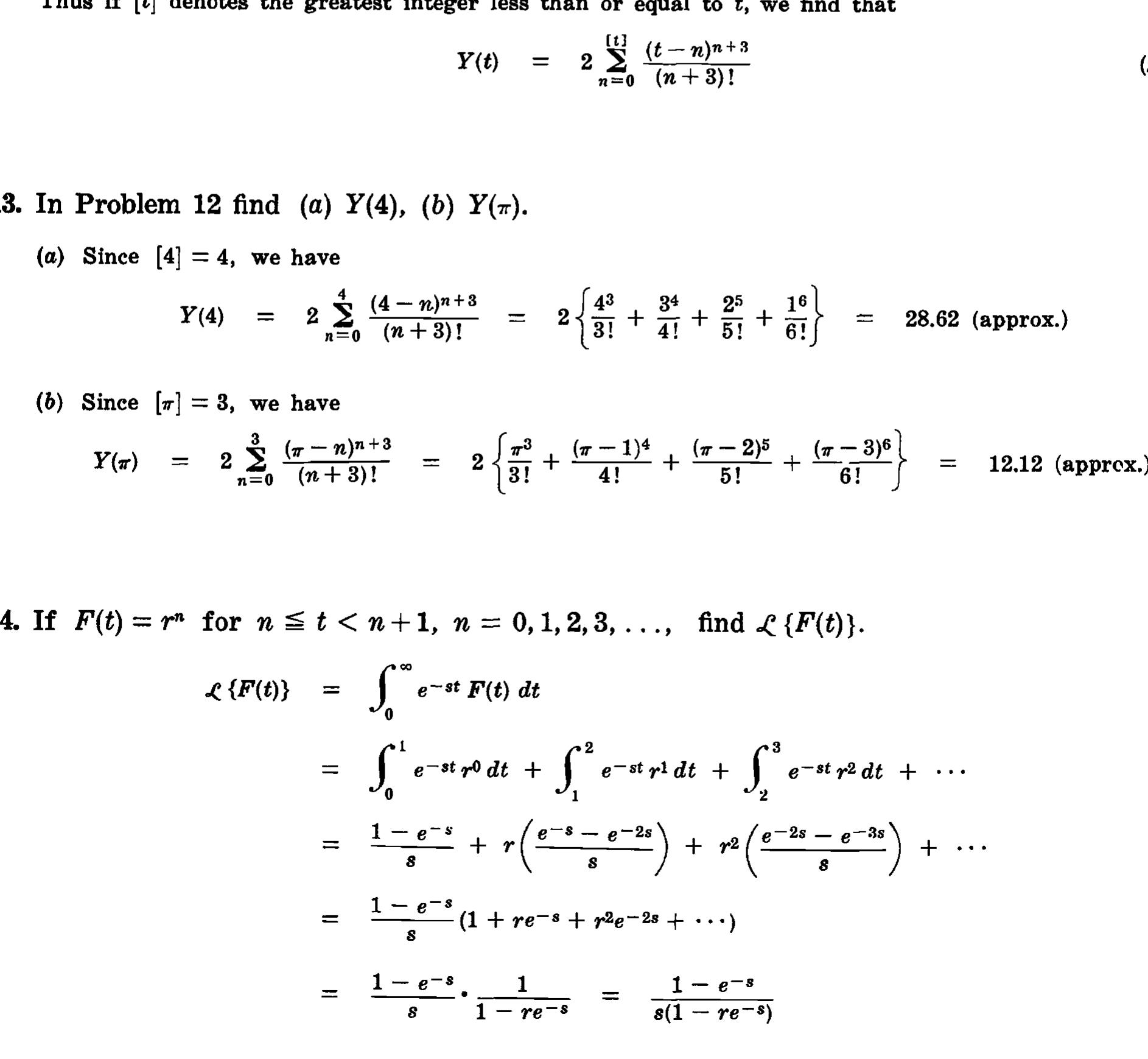 Figure 108 - laplace transformation