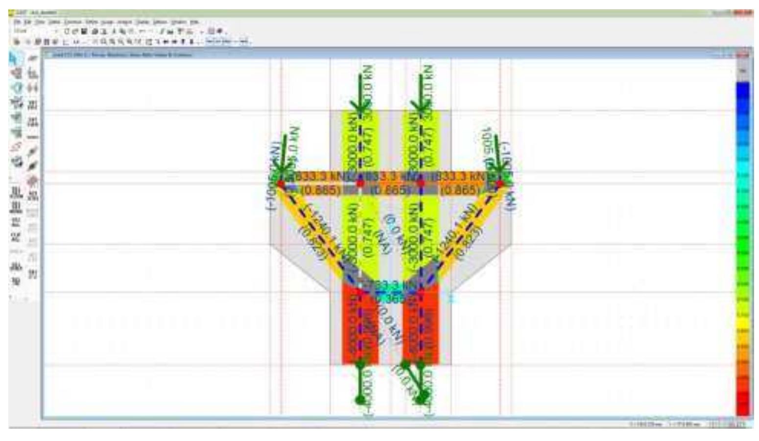 Figure 48 - Strut and Tie Modeling in Reinforced Concrete