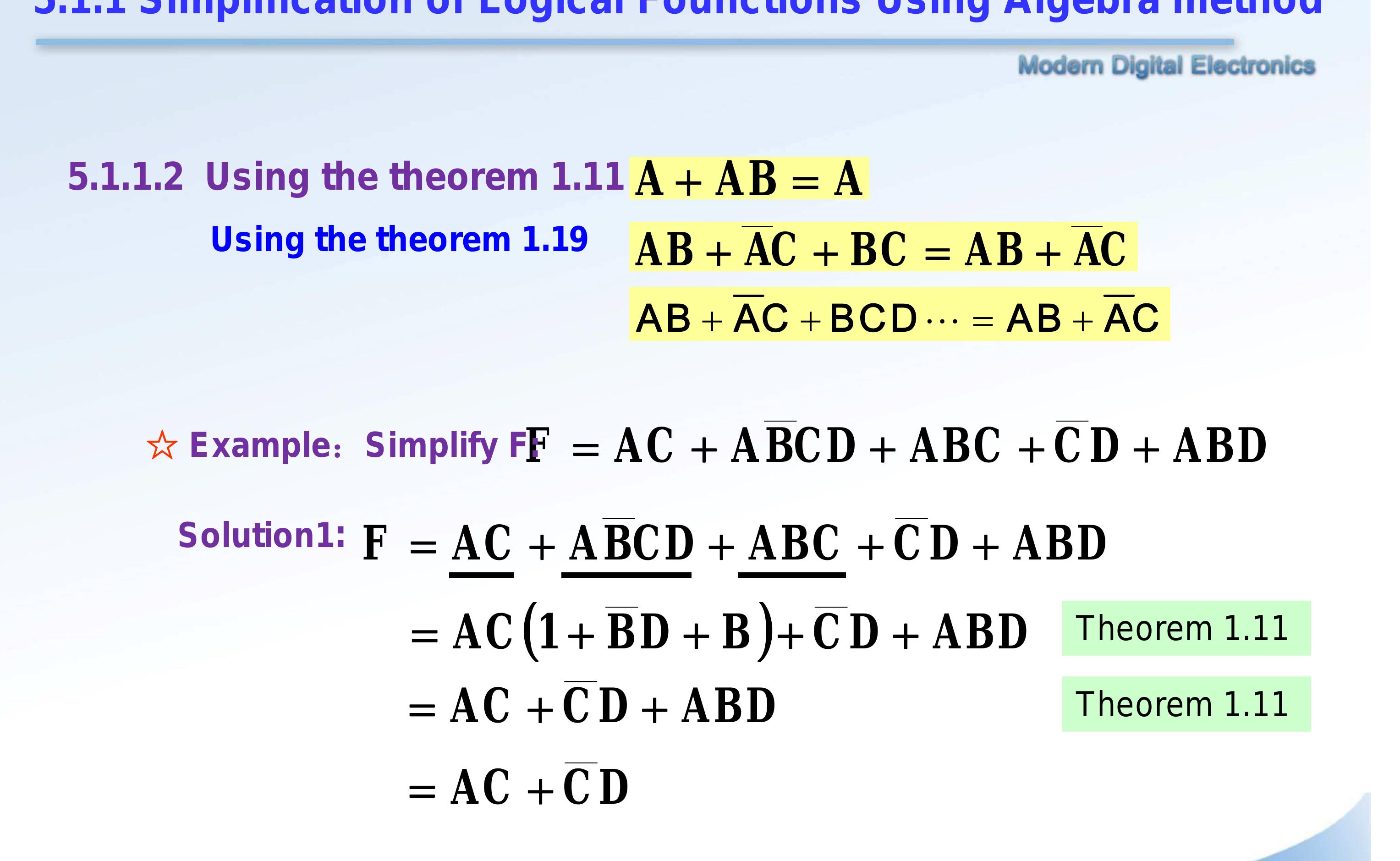 Figure 12 - Modern Digital Modern Digital Electronics