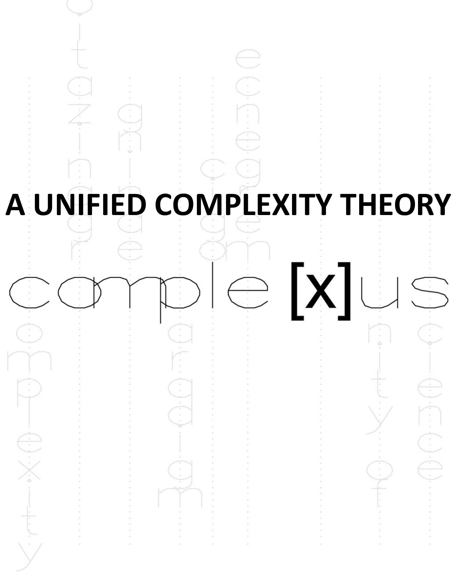 (PDF) A Unified Complexity Theory