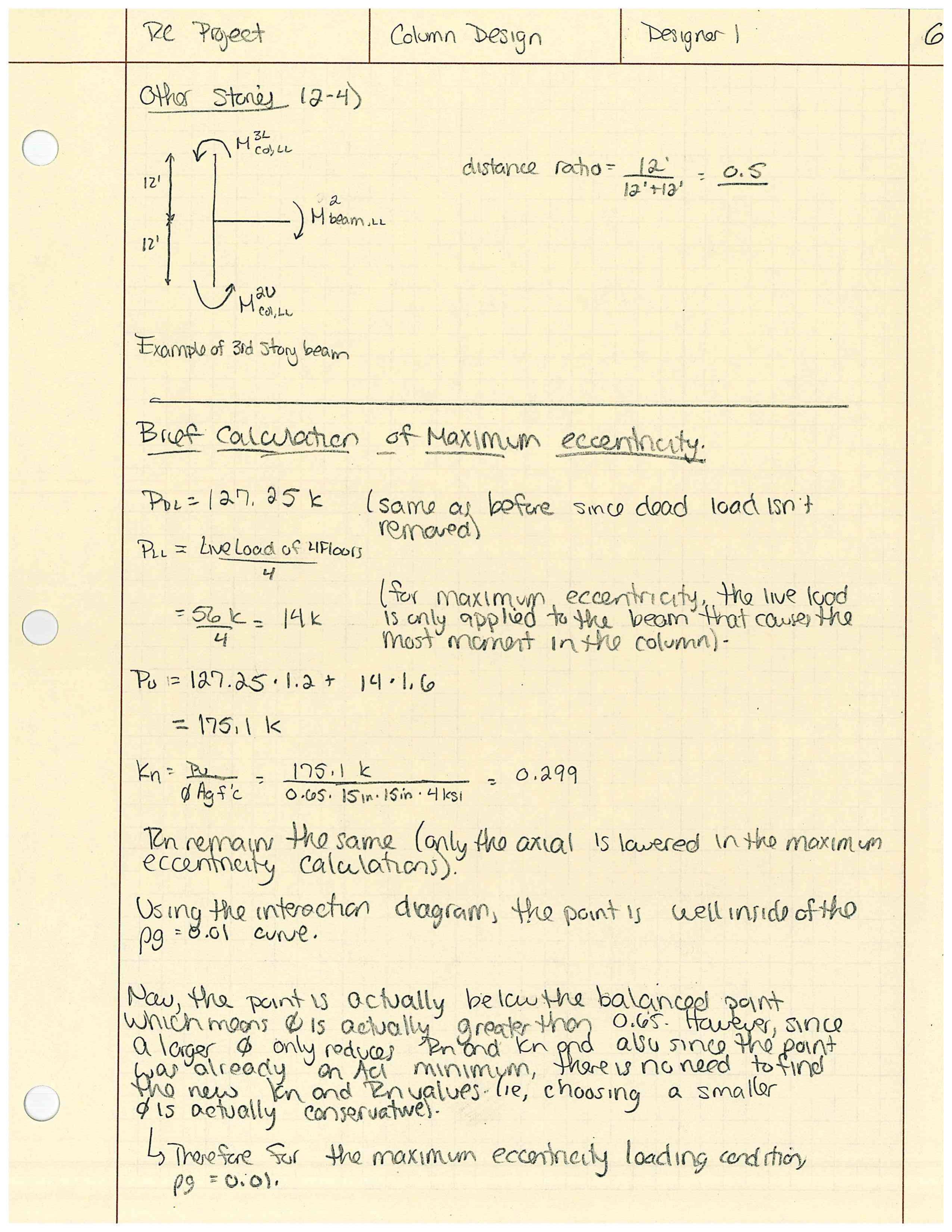Figure 38 - from Reinforced Concrete Design Project Five