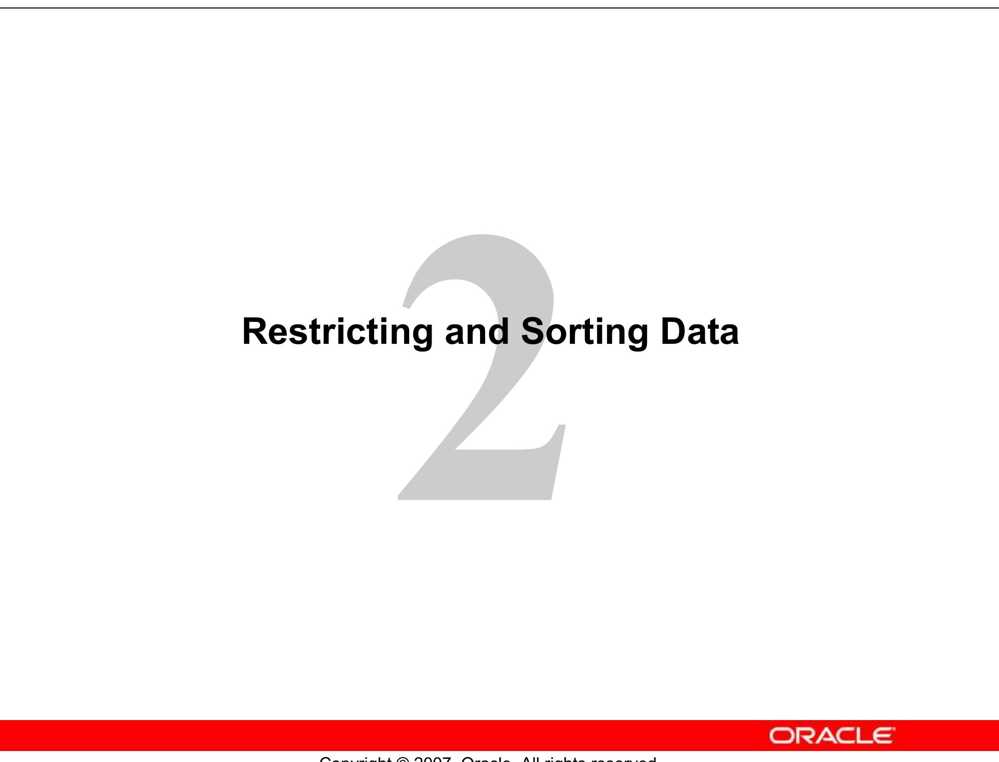 Figure 55 - Oracle Database 11g SQL Fundamentals I (Vol1)