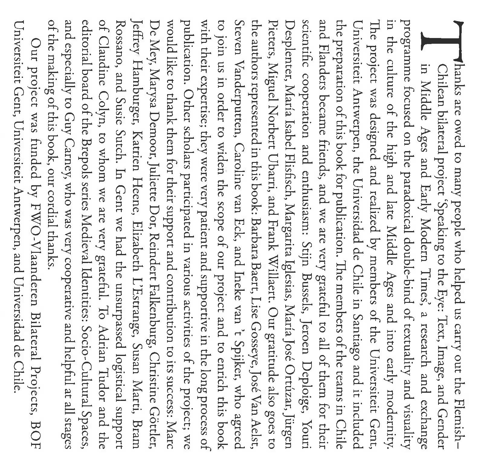 Table 6 - The Diptych of the Lentulus Letter: Building