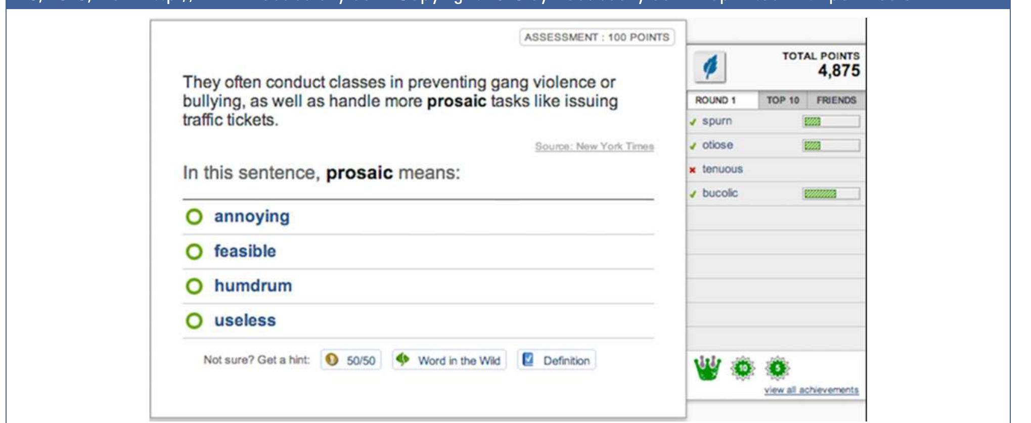 This type of gamified approach hinges on soft- ware that