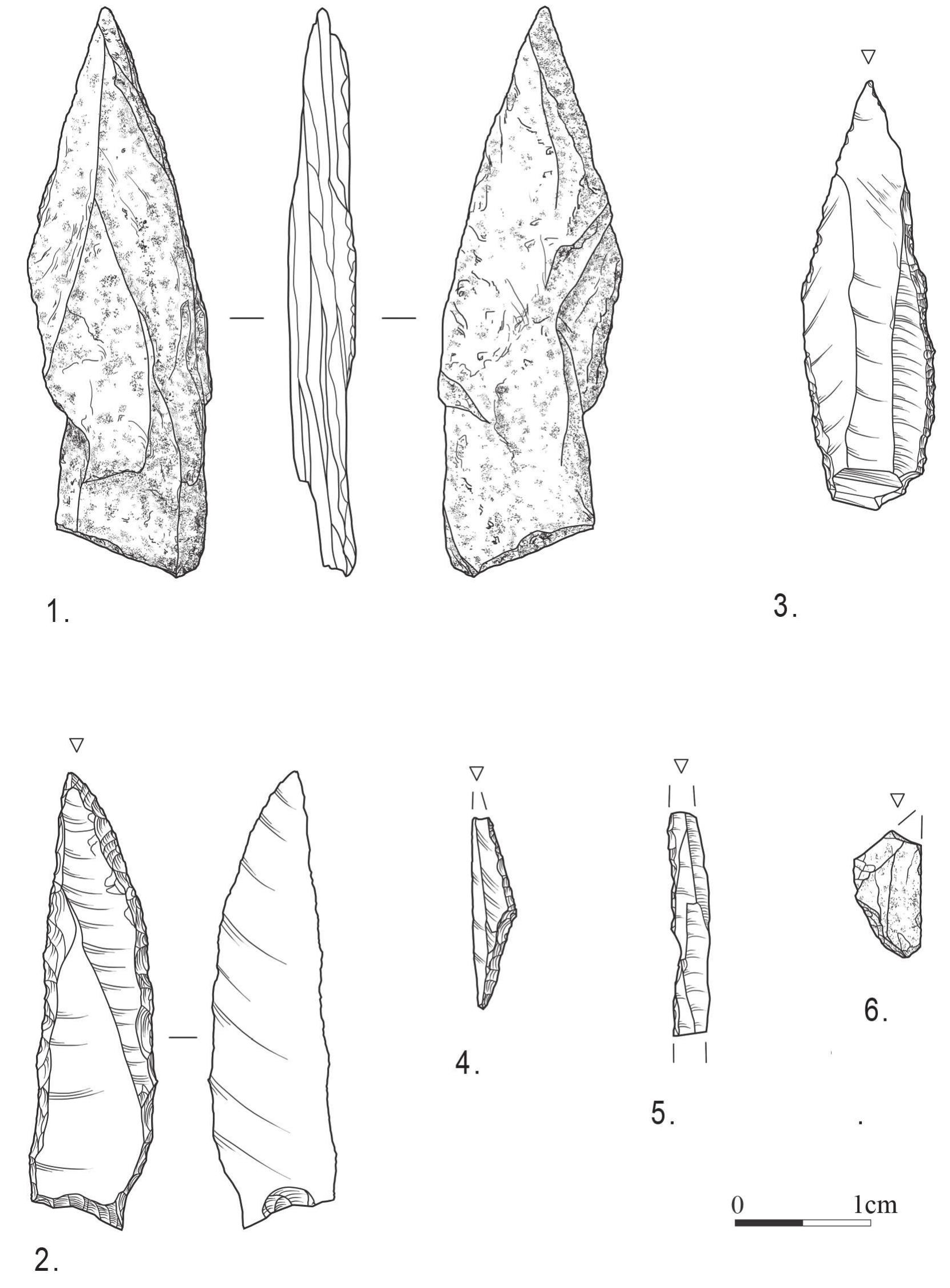 Figure 5 - Mesolithic settlement near Stonehenge: