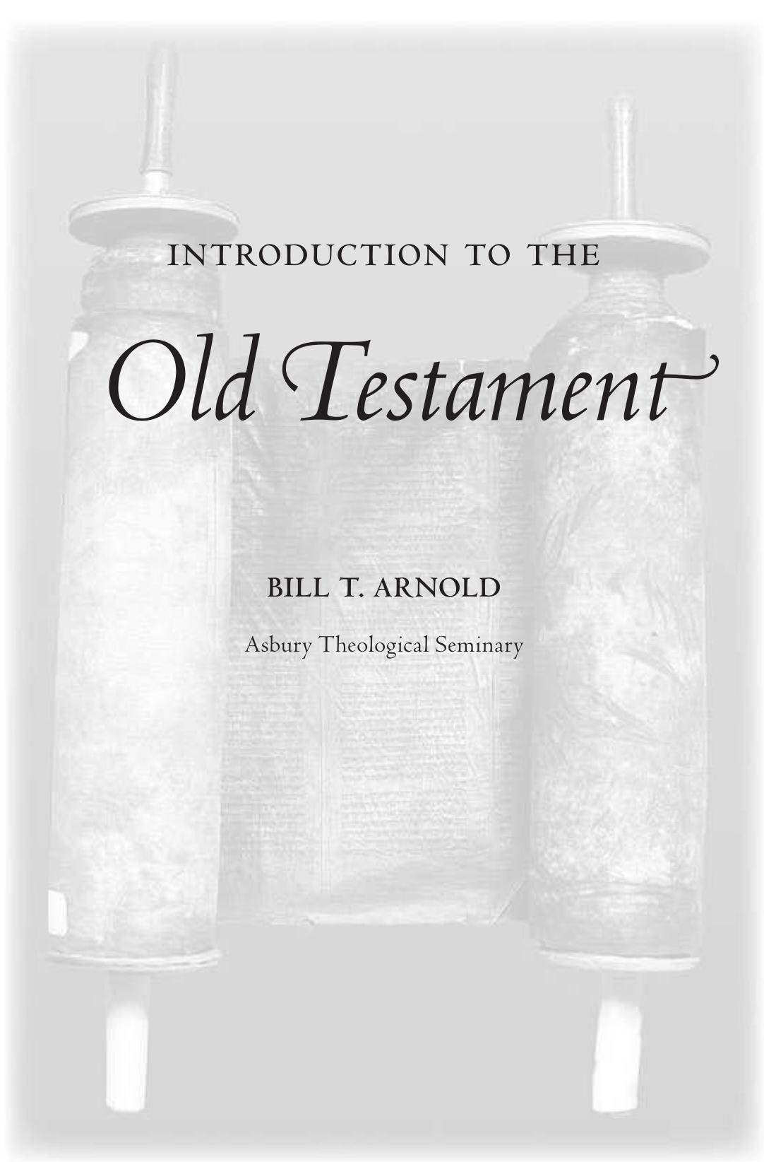 (PDF) Introduction to the Old Testament