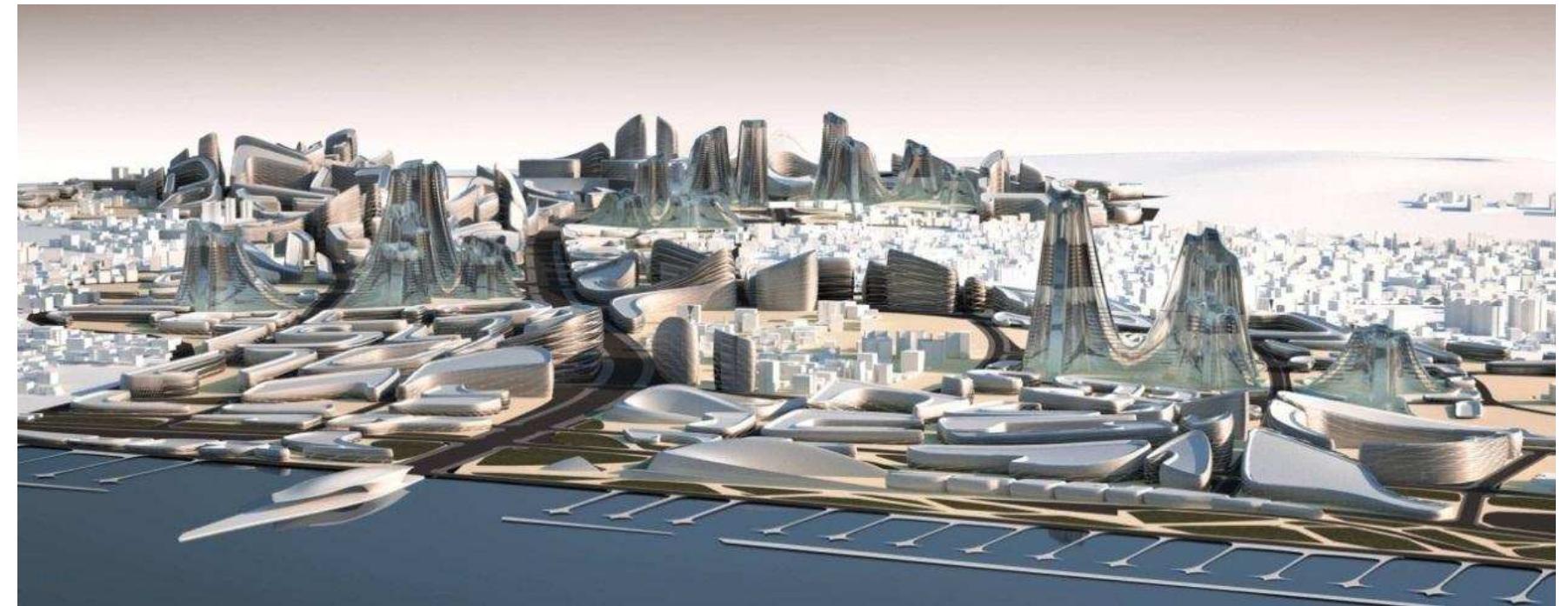 14: the parametric design of kartal-pendik master plan in